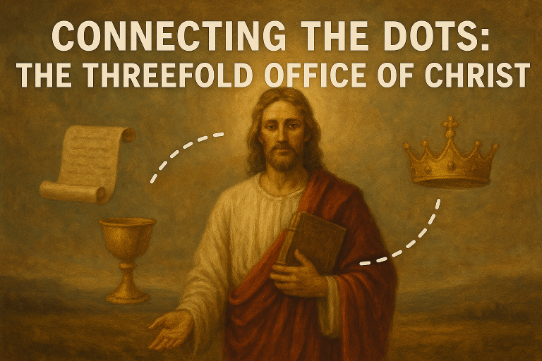 Connecting the Dots: The Threefold Office of Christ – Tethered to Truth